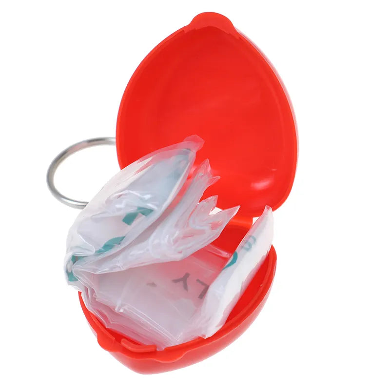 CPR Mask Pocket Heart Shaped Case - Small – Medisupplies.Shop