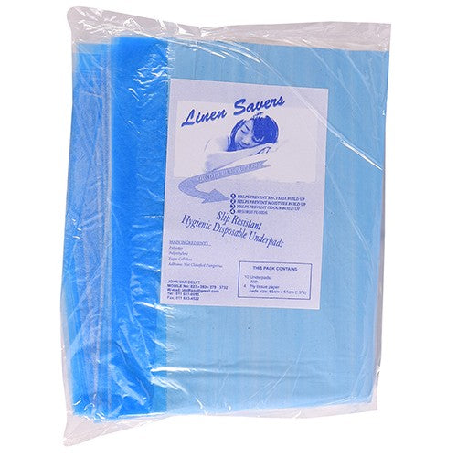 Linen Savers 510X650 4Ply Pack10 – Medisupplies.Shop