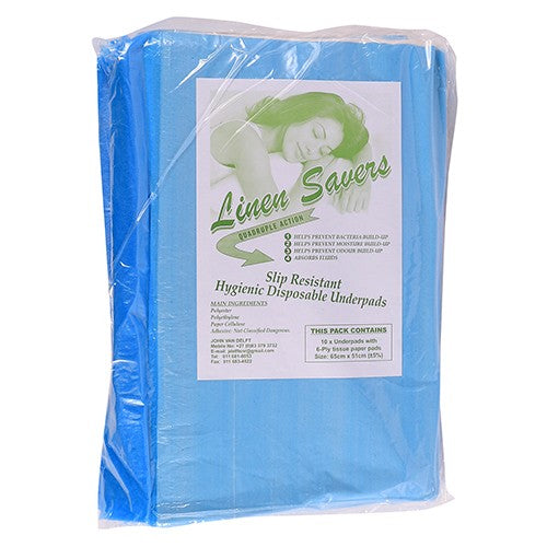 Linen Saver 510x650 6Ply - Pack 10 – Medisupplies.Shop