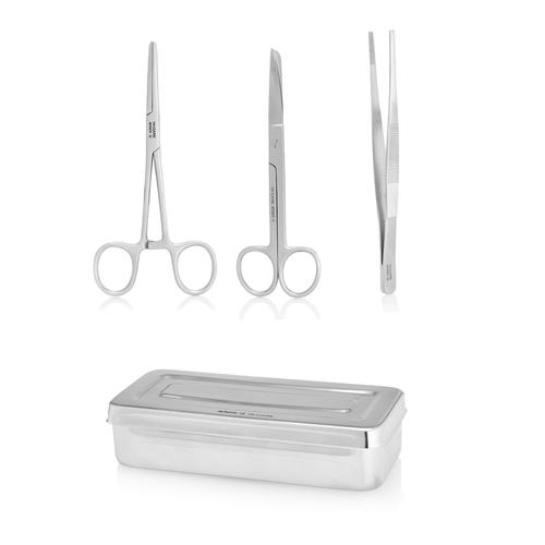 Dressing Surgical Set - 3pc with Tray – Medisupplies.Shop